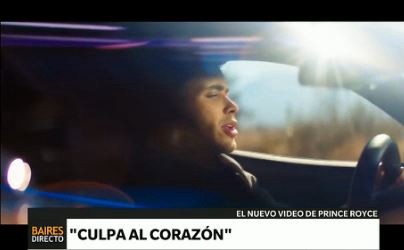 Mirá el video "Culpa al corazón", de Prince Royce | Telefe Noticias