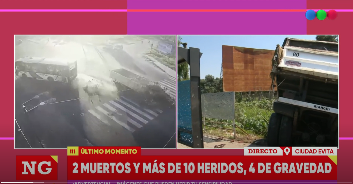 Chocaron un camión y un colectivo en Laferrere: varios heridos y una ...