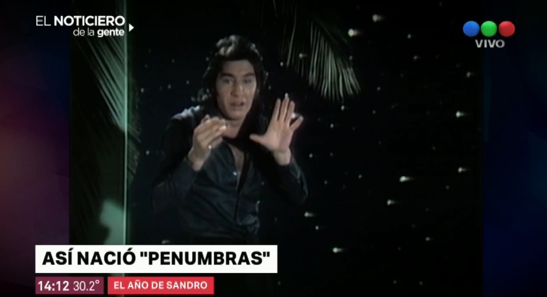 El año de Sandro: La historia de "Penumbras" | Telefe Noticias